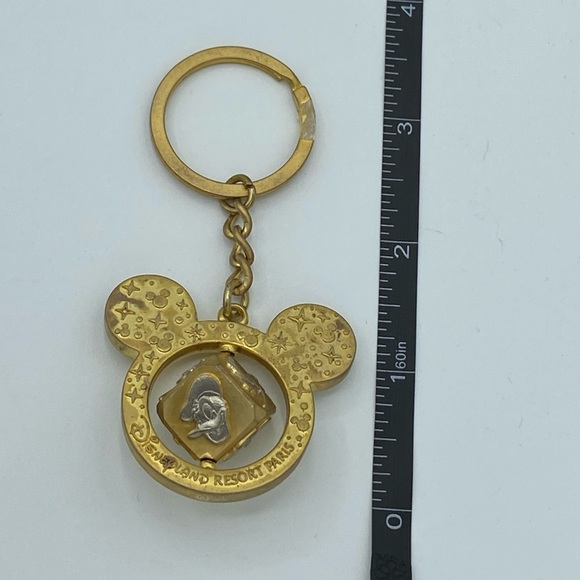 Disney | Other | Disney Land Resort Paris Golden Spinning Mickey Mouse ...